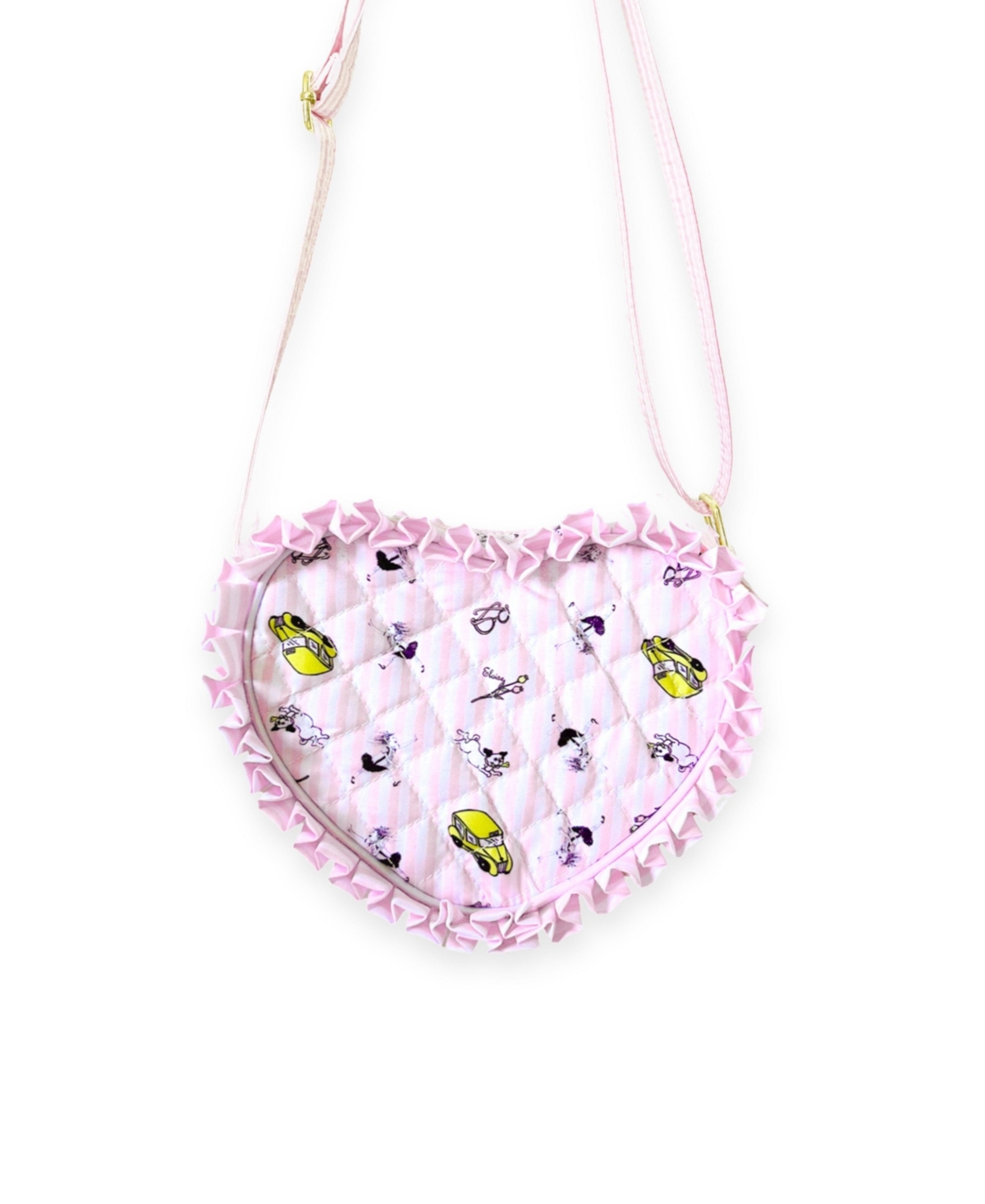 Click here for Bits & Bows Girls Eloise Nyc Tax Heart Purse - Pin... prices