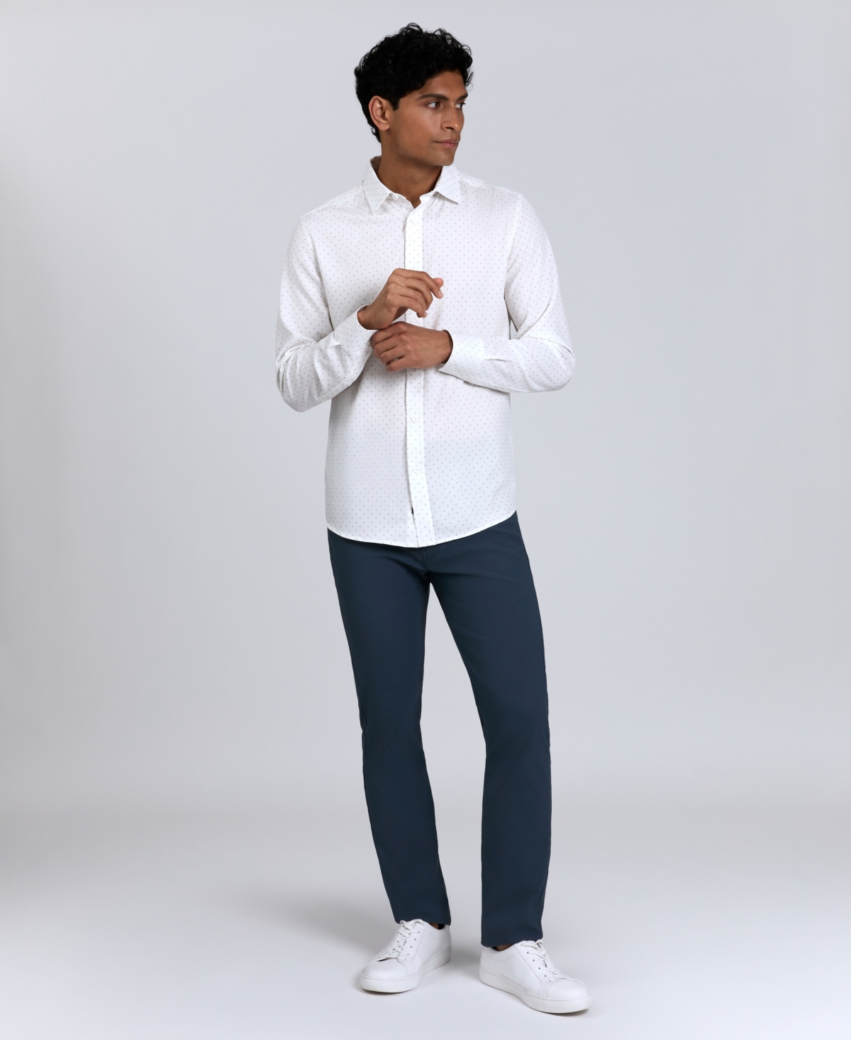 Click here for Kenneth Cole Mens Slim-Fit Performance Stretch Pri... prices