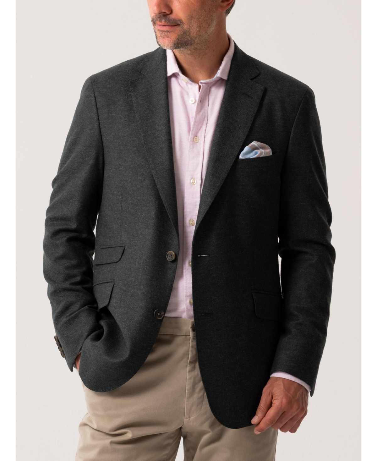 Click here for Koy Clothing Mens Classic Wool and Cashmere Blend... prices