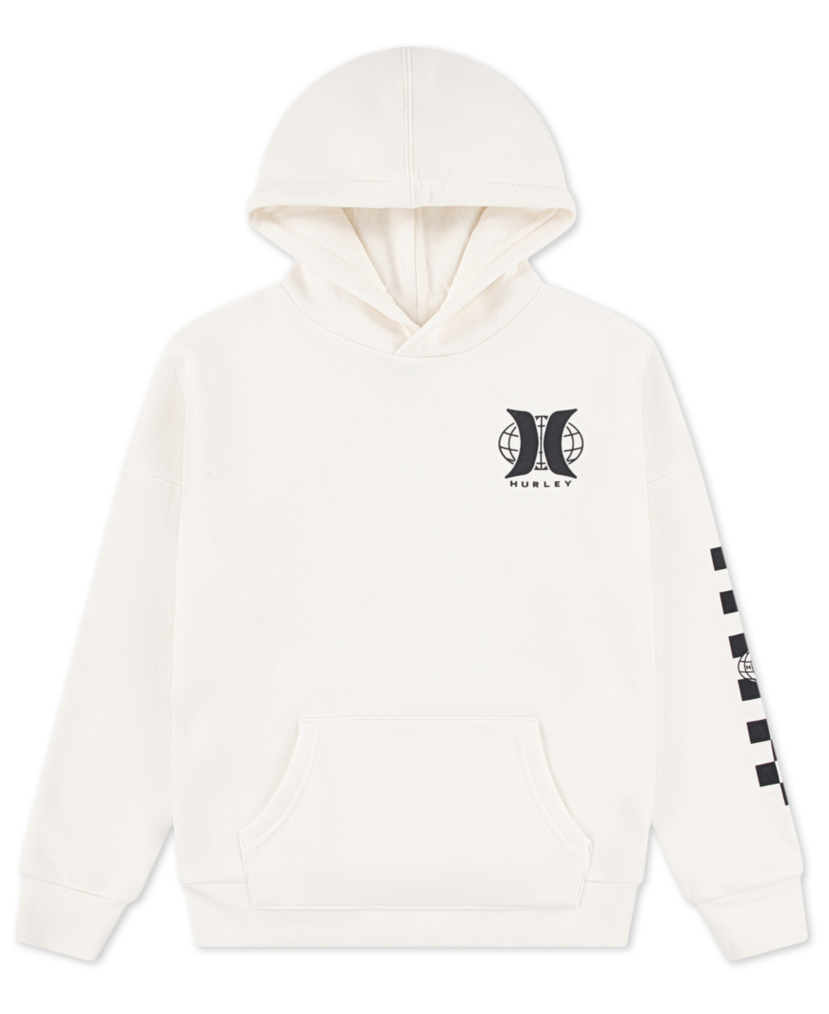Click here for Hurley Boys 8-20 Fleece Pullover - Pale Ivory prices
