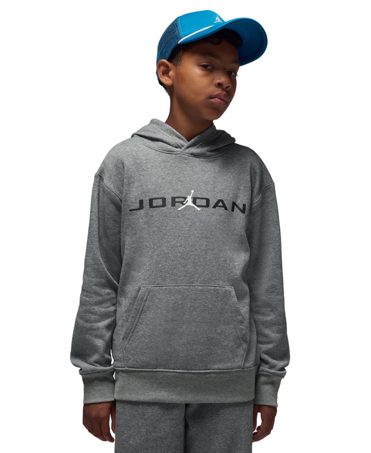 Click here for Jordan Boys 8-18 Baseline Pull On Long Sleeve Hood... prices