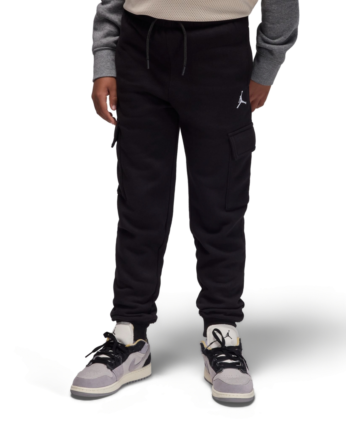 Click here for Jordan Boys 8-18 Brooklyn Essentials Cargo Pants -... prices