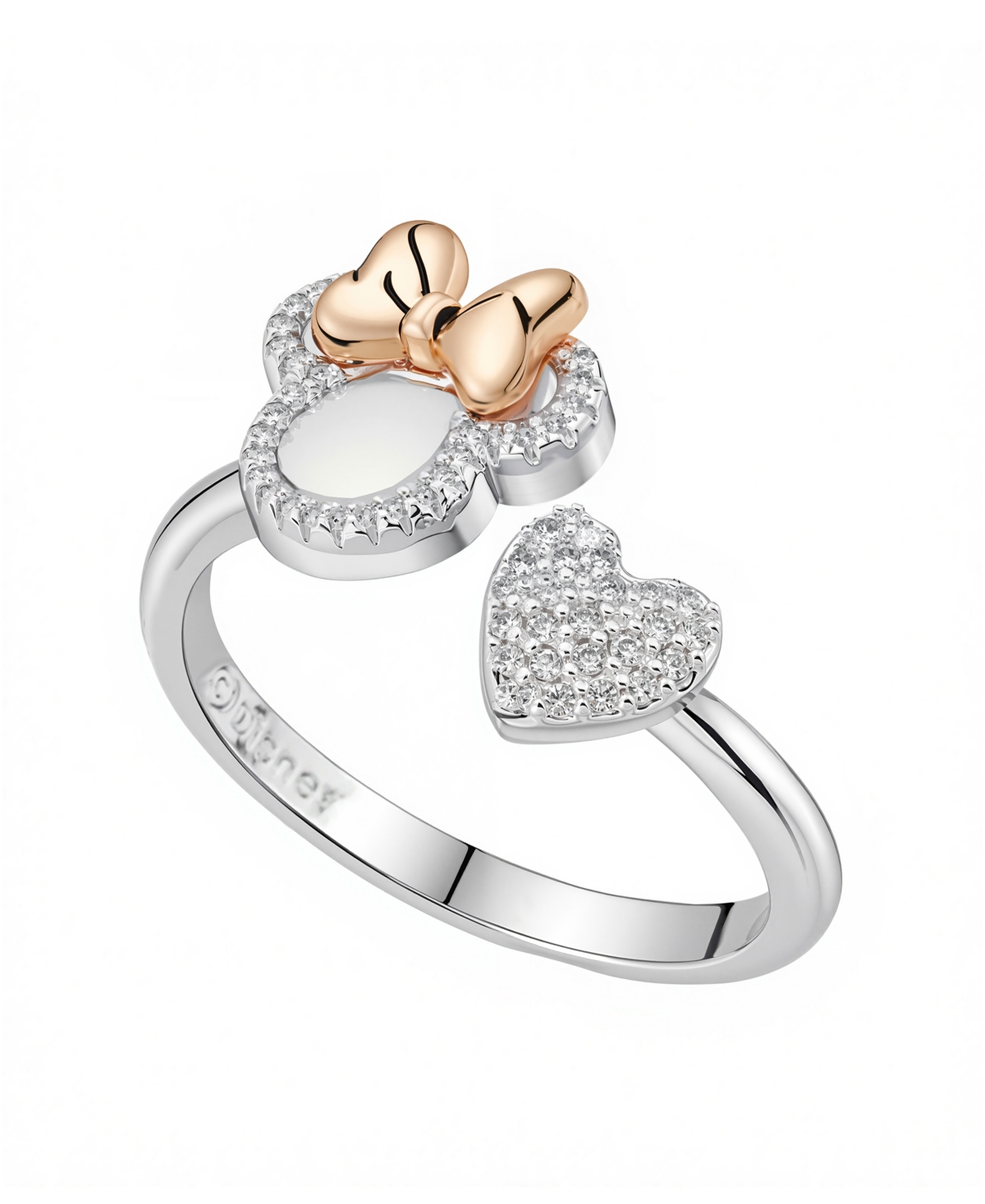 Click here for Disney Minnie Mouse Cubic Zirconia Heart and Mothe... prices