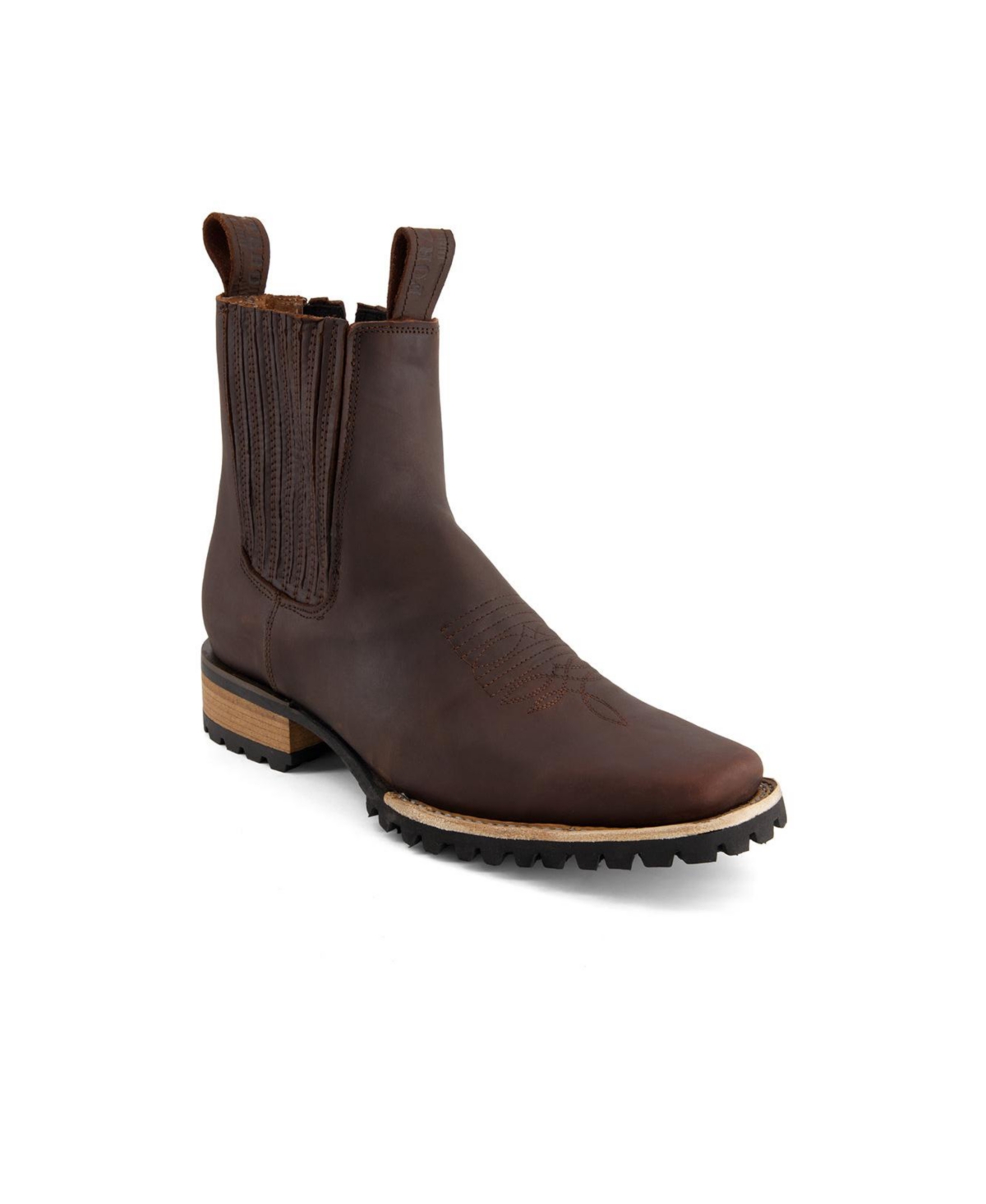 Click here for Forastero Mens Leather Chelsea Boots with side Zip... prices