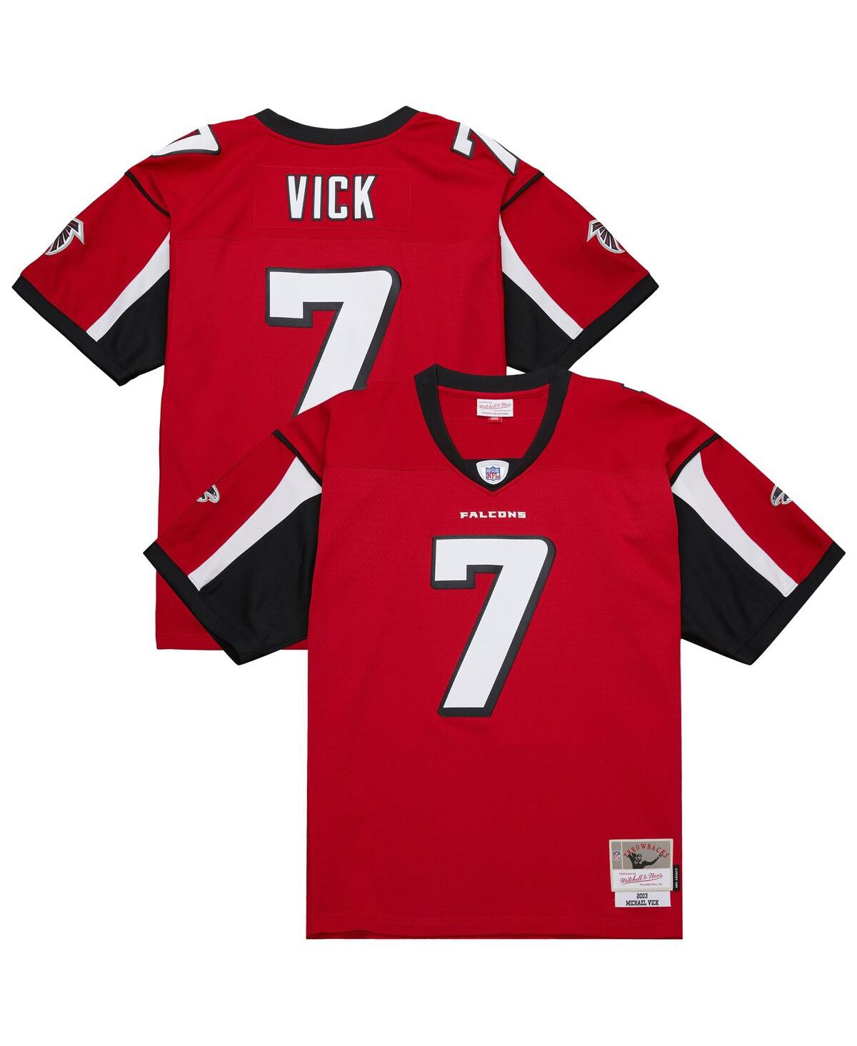 Click here for Mitchell & Ness Mens Michael Vick Red Atlanta Falc... prices