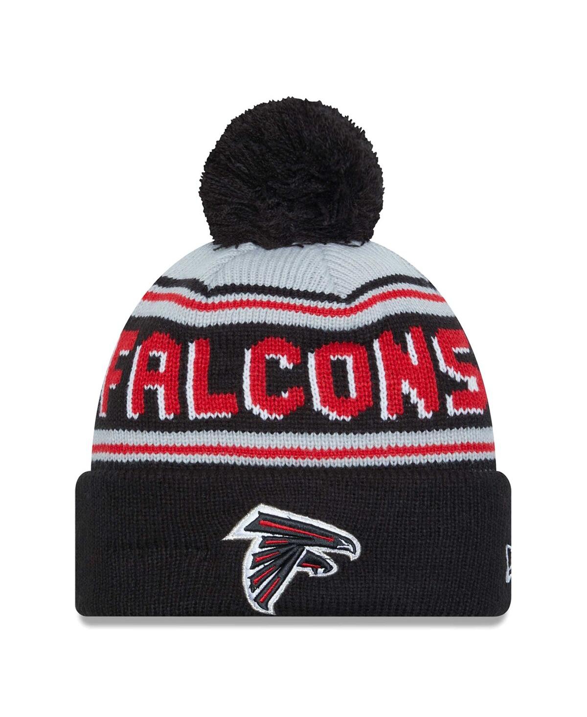 Click here for New Era Mens Black Atlanta Falcons Main Cuffed Kni... prices