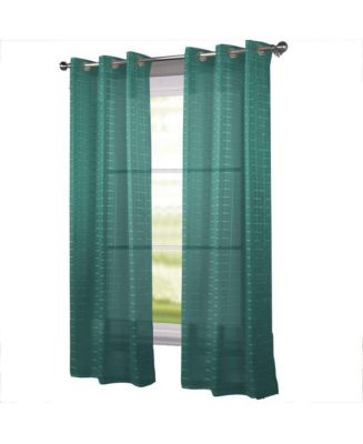 RT Designers Collection Wanda Box Voile Light Filtering One Grommet ...