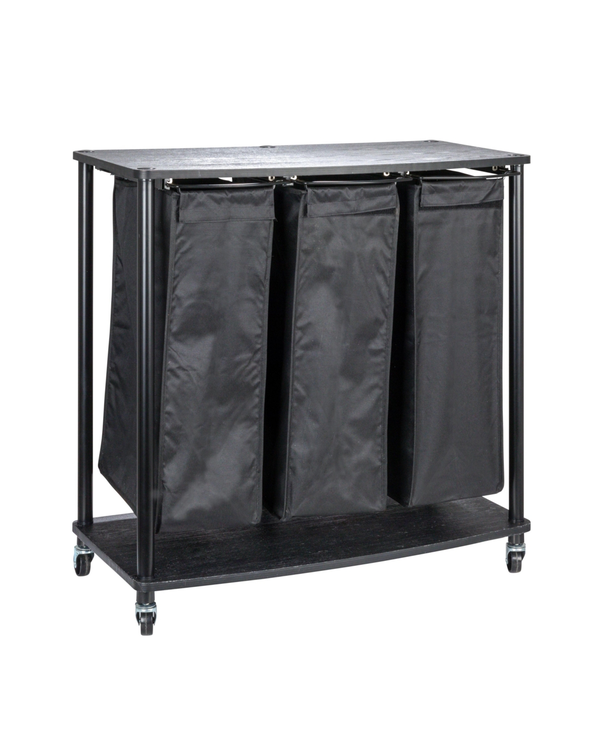 Click here for Household Essentials 3-Bag Laundry Sorter - Black prices