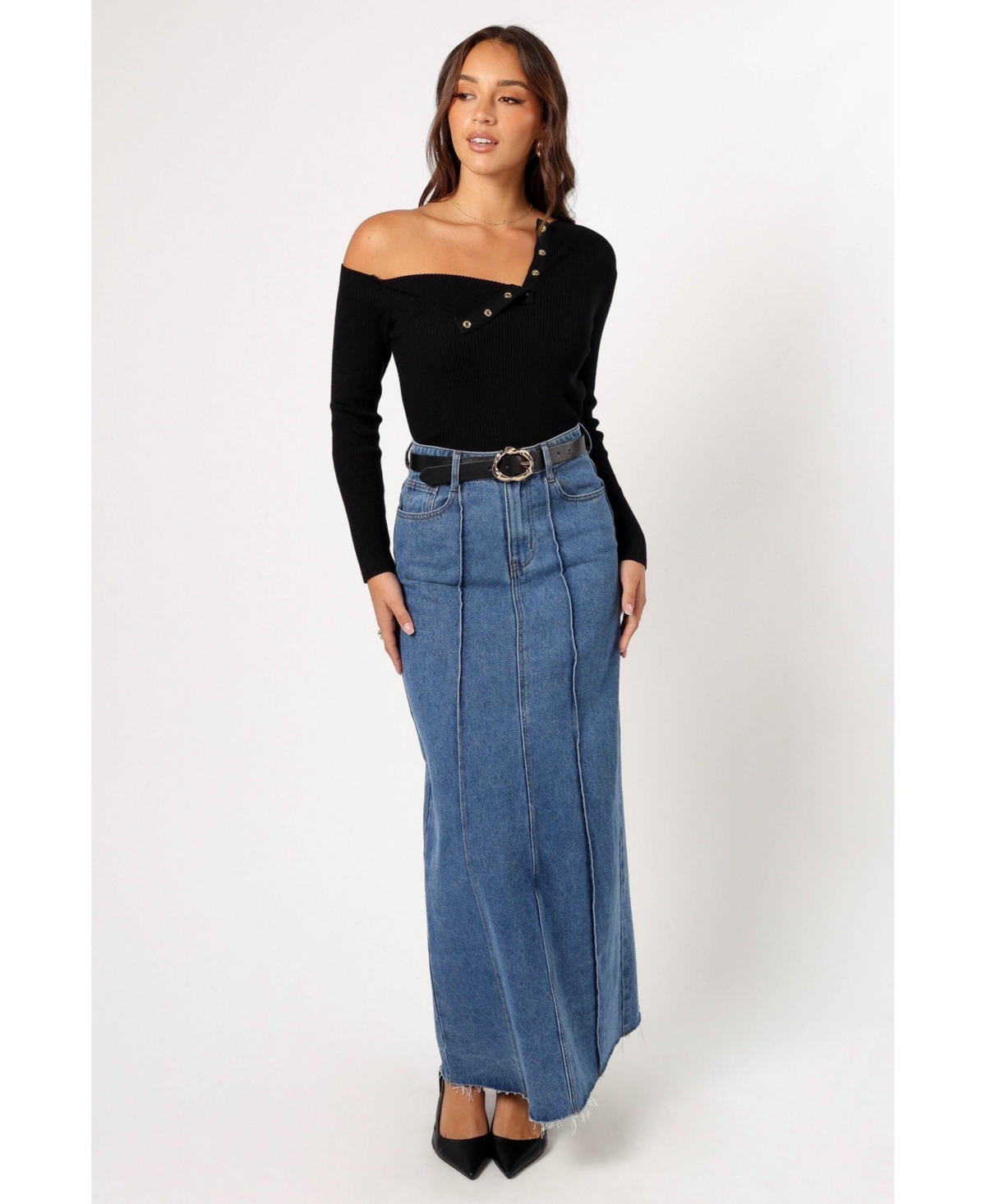 Click here for Petal and Pup Womens Mable Top - Black prices