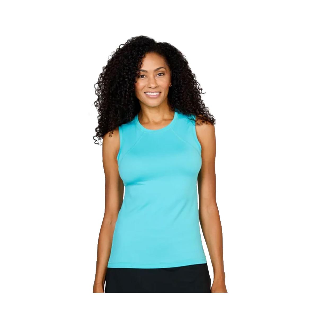 Click here for Sofibella Uv Colors Womens Sleeveless Tennis Shirt... prices