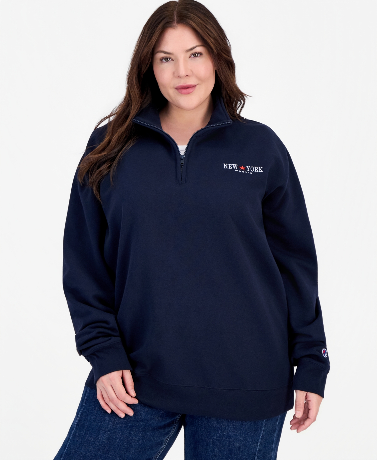 Click here for Champion Unisex Powerblend Quarter-Zip Sweatshirt... prices