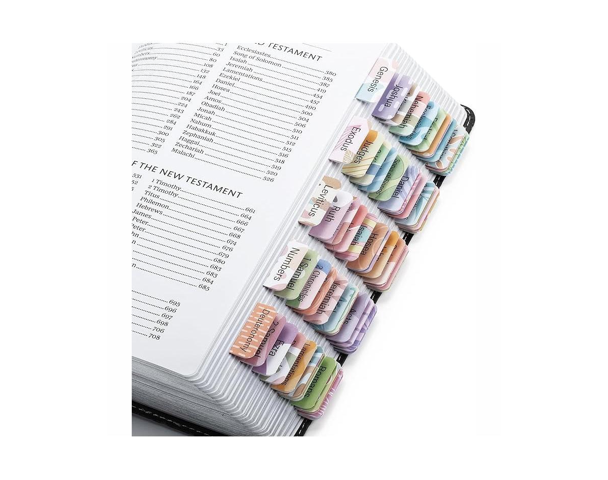 Click here for Mr. Pen Bible Tabs  120 Tabs  Laminated Bible Tabs... prices