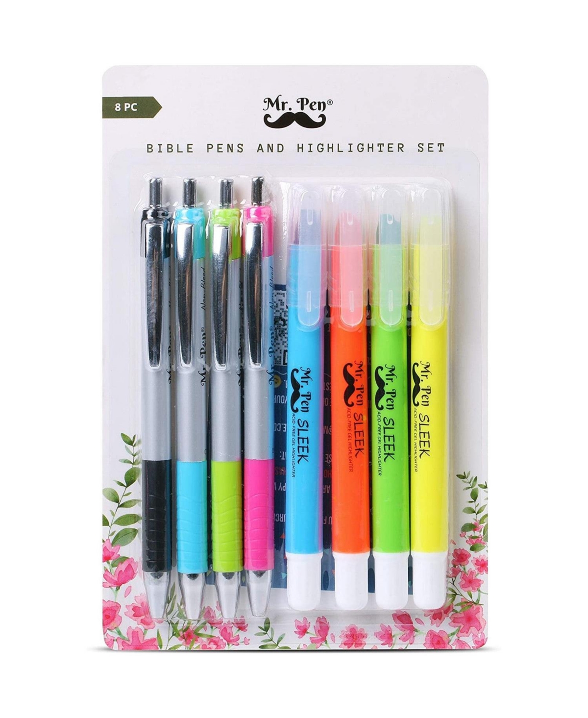 Click here for Mr. Pen Bible Highlighter and Pen No Bleed  8 Pack... prices