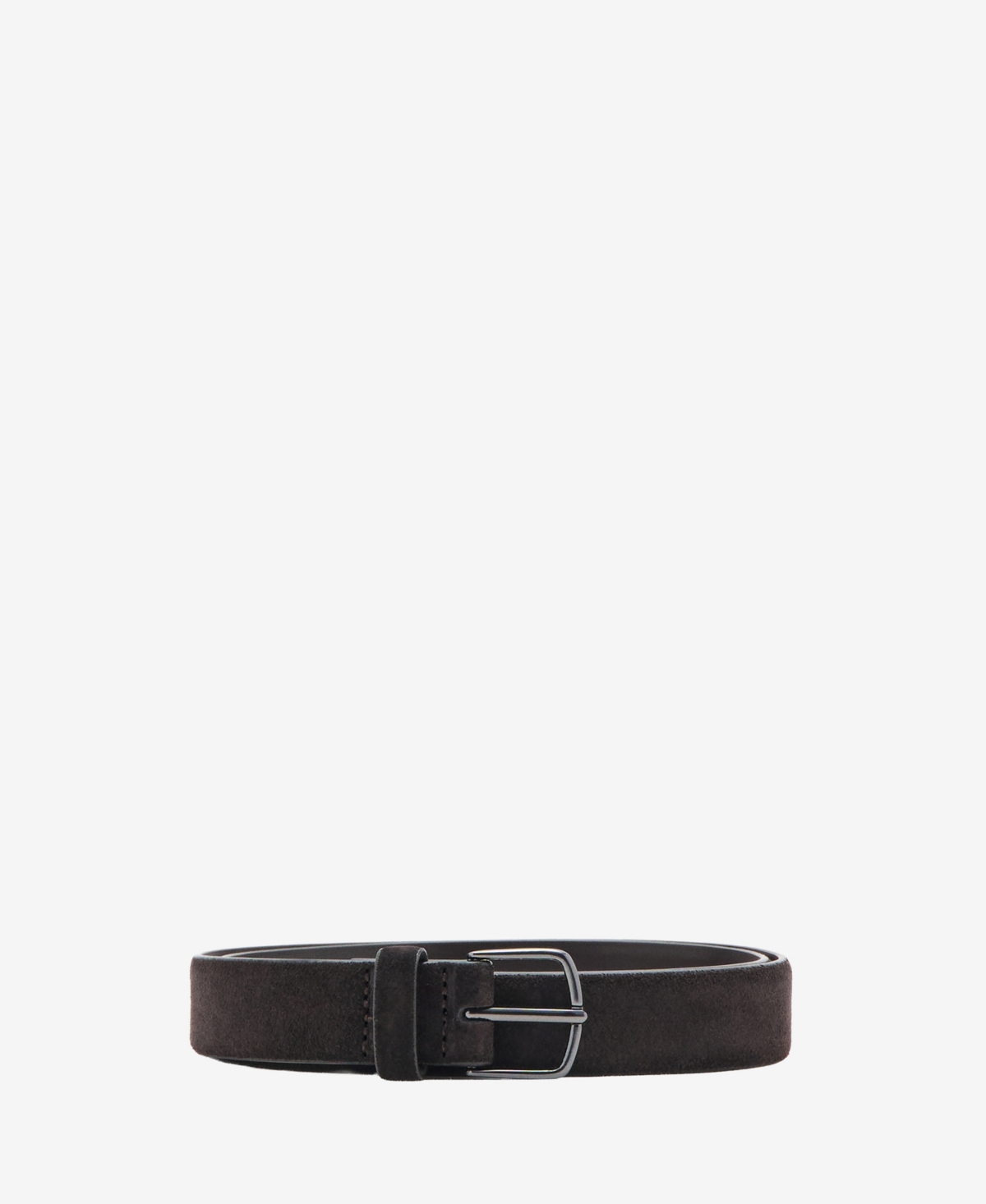 Click here for Mango Mens Buckle Leather Belt - Brown prices