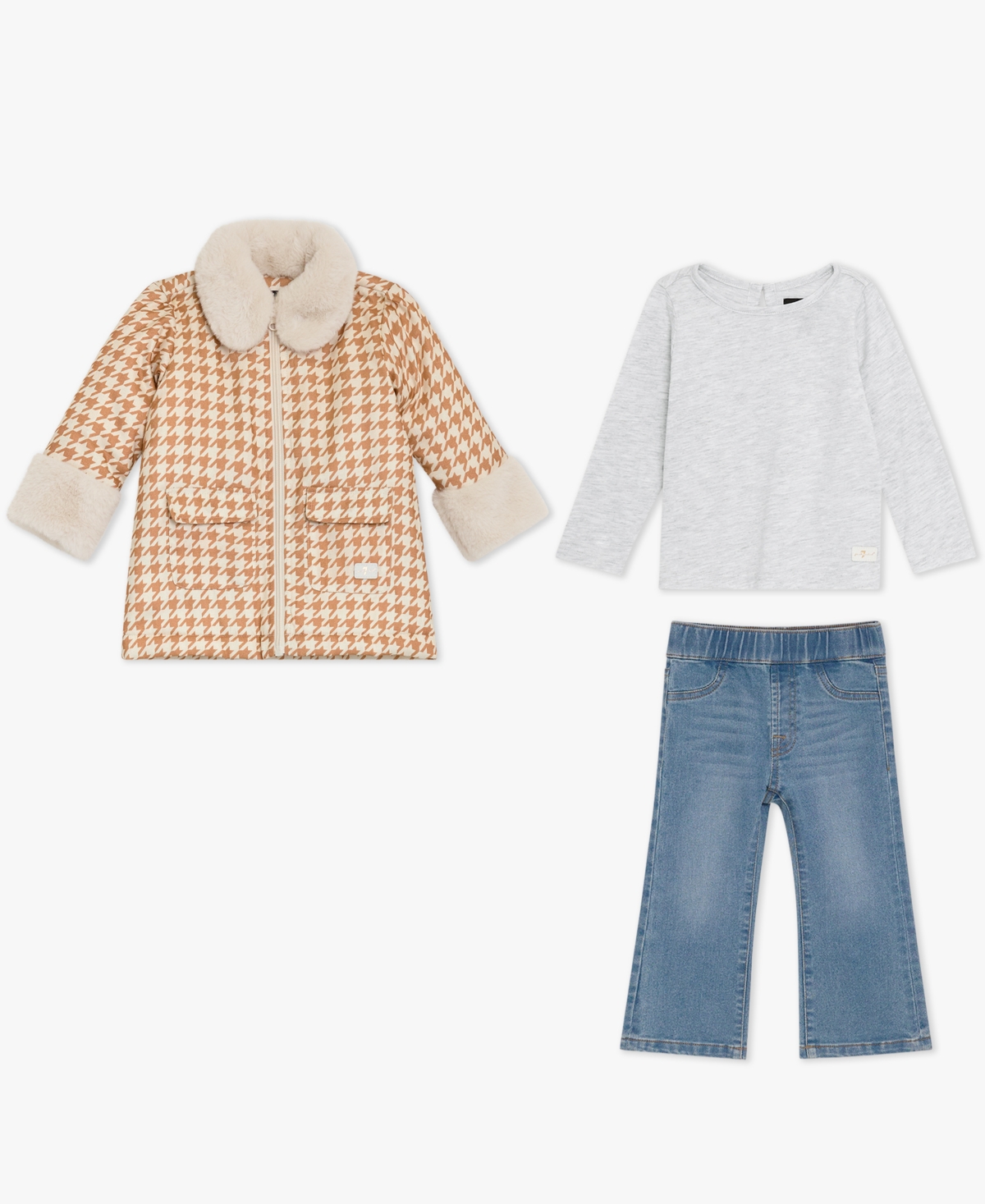 Click here for 7 For All Mankind Baby Girls Long-Sleeve Top  Coat... prices