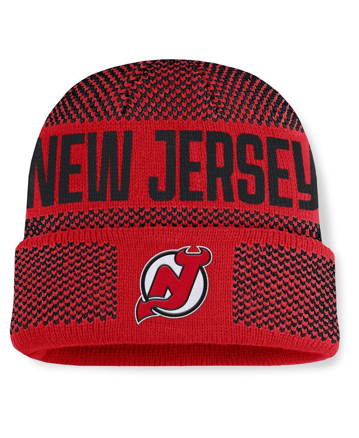 Click here for Mens Red/Black New Jersey Devils Fundamentals Shel... prices