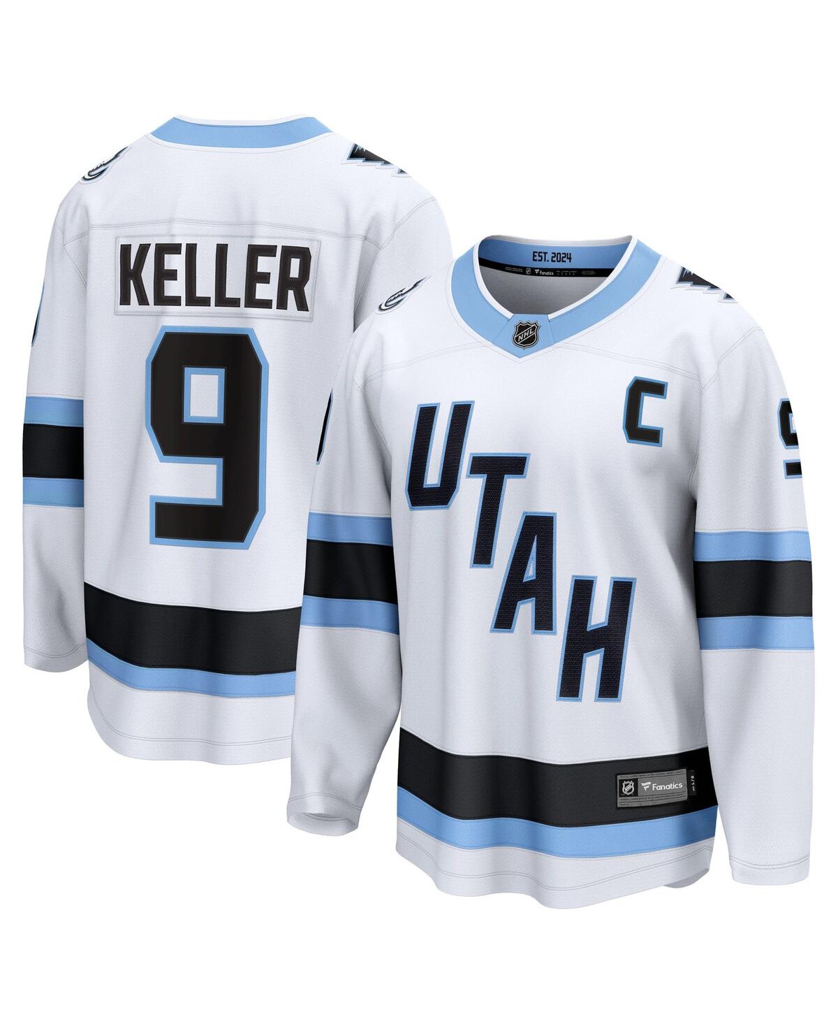 Click here for Fanatics Mens Clayton Keller White Utah Mammoth Aw... prices