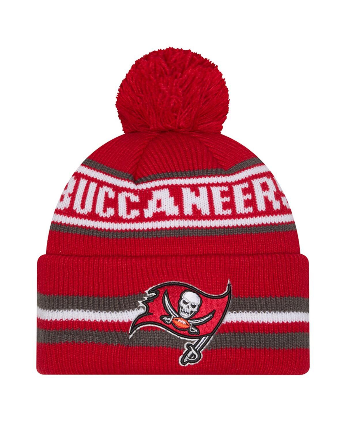 Click here for Mens Red Tampa Bay Buccaneers Classic Cuffed Knit... prices