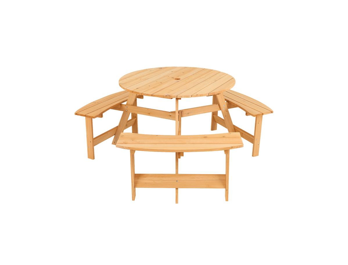Click here for Slickblue Kids Wooden Picnic Table and Bench Set w... prices