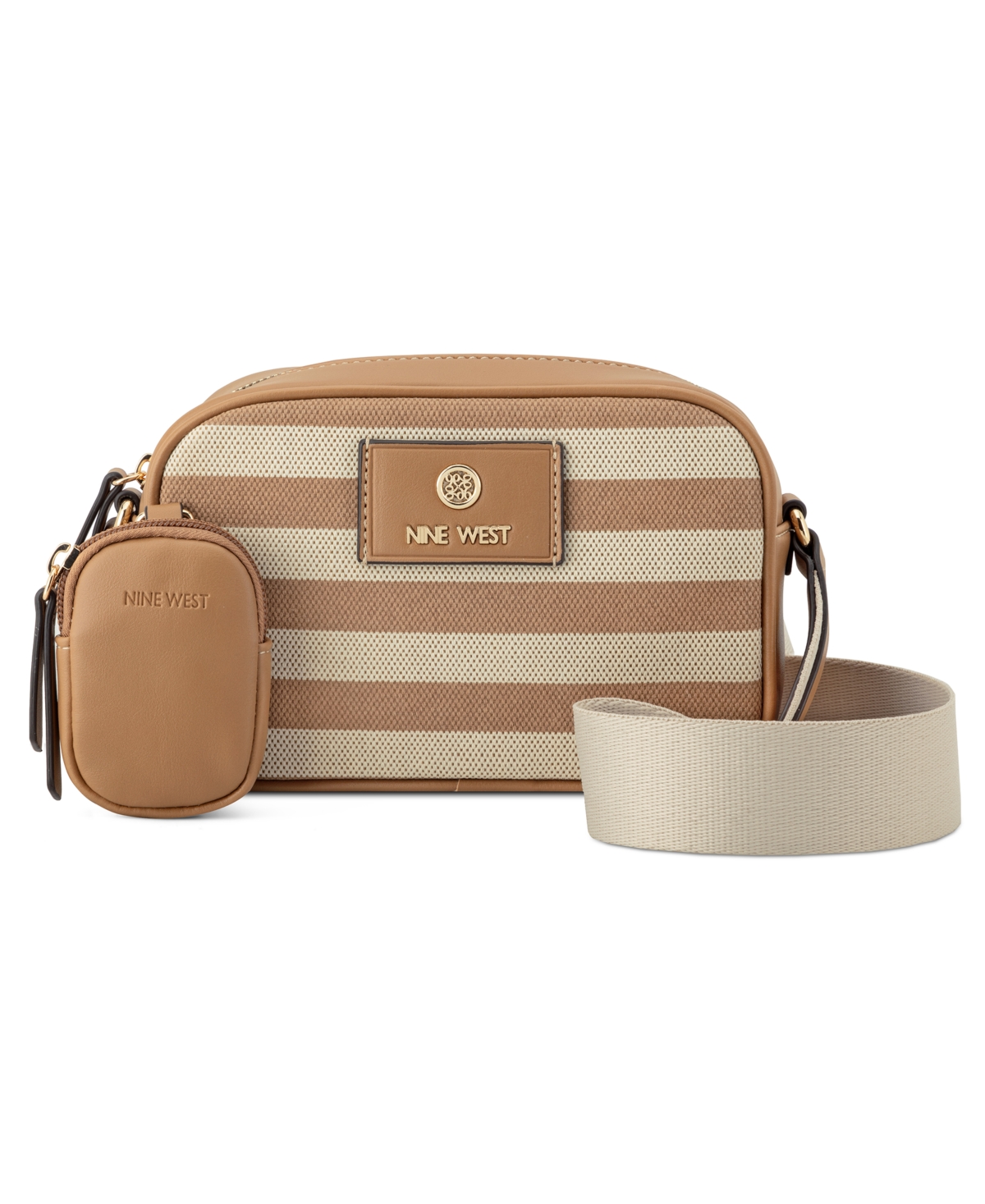 Click here for Nine West Caireann Camera Small Crossbody Bag - Na... prices