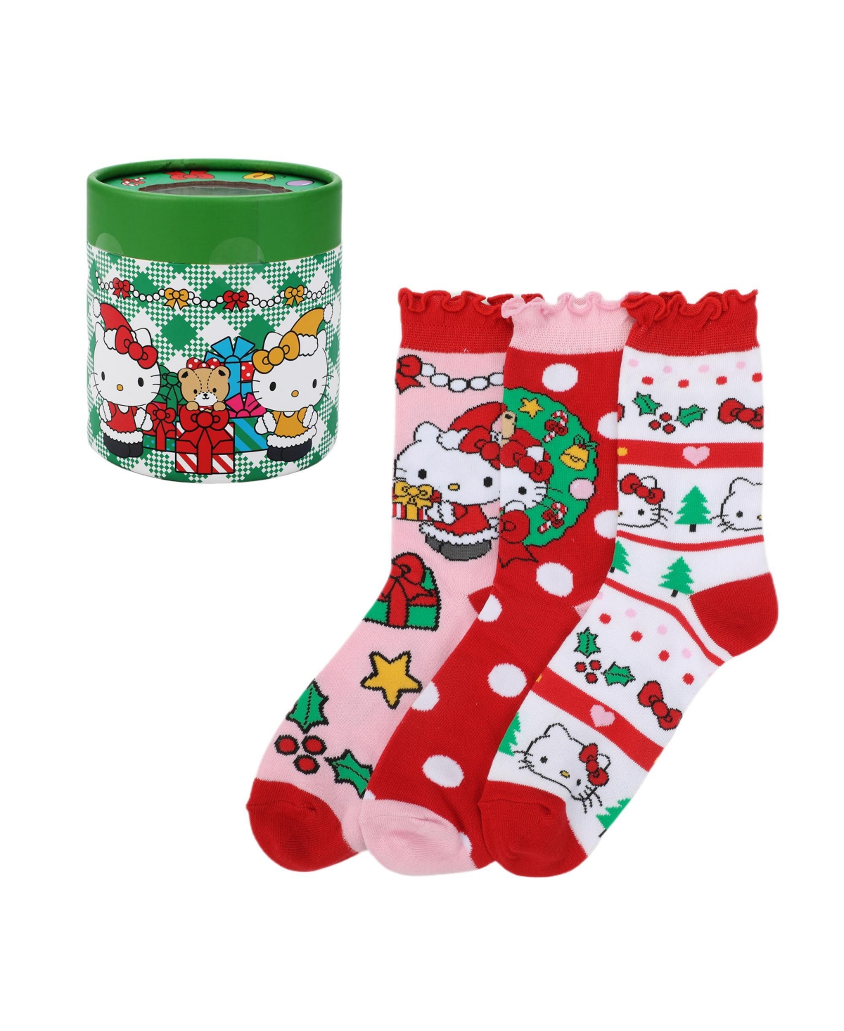 Click here for Hello Kitty Womens 3-Pair Socks Set - Hkc holiday... prices