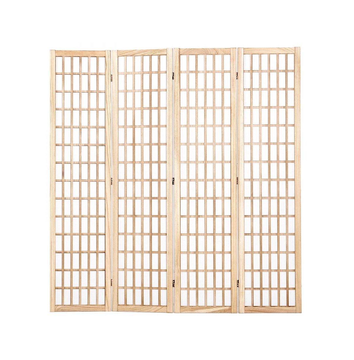 Click here for Slickblue 4-Panel Folding Japanese Room Divider fo... prices