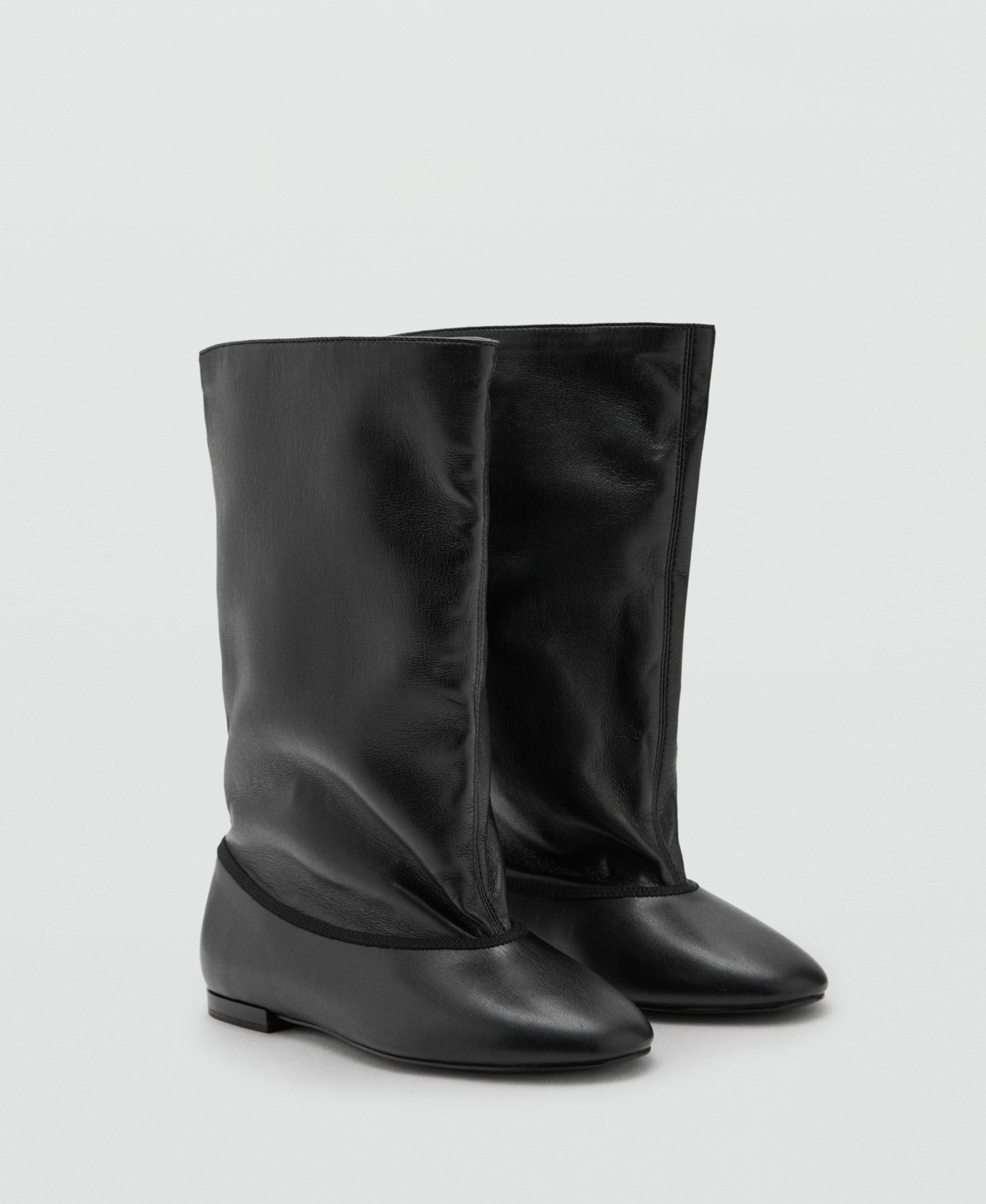 Click here for Mango Womens Wide-Leg Boots - Black prices