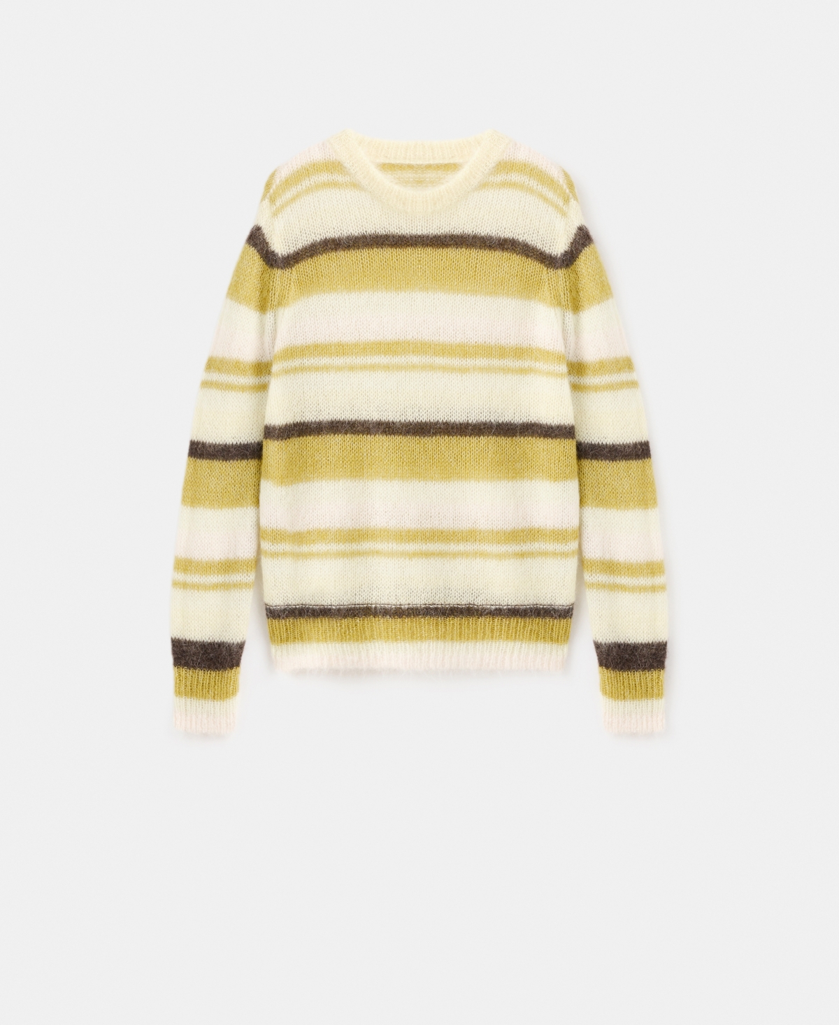 Click here for Mango Womens Semi-Transparent Alpaca Sweater - Oli... prices