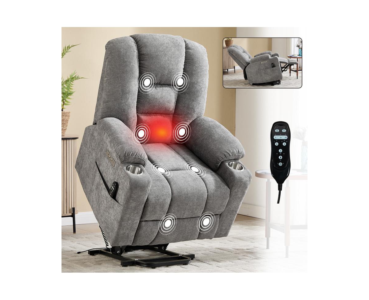 Click here for Power Lift Recliner Chair with Massage and Heat He... prices