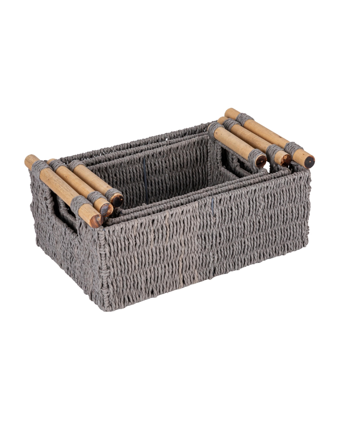 Click here for Household Essentials Decorative Woven Baskets  Set... prices