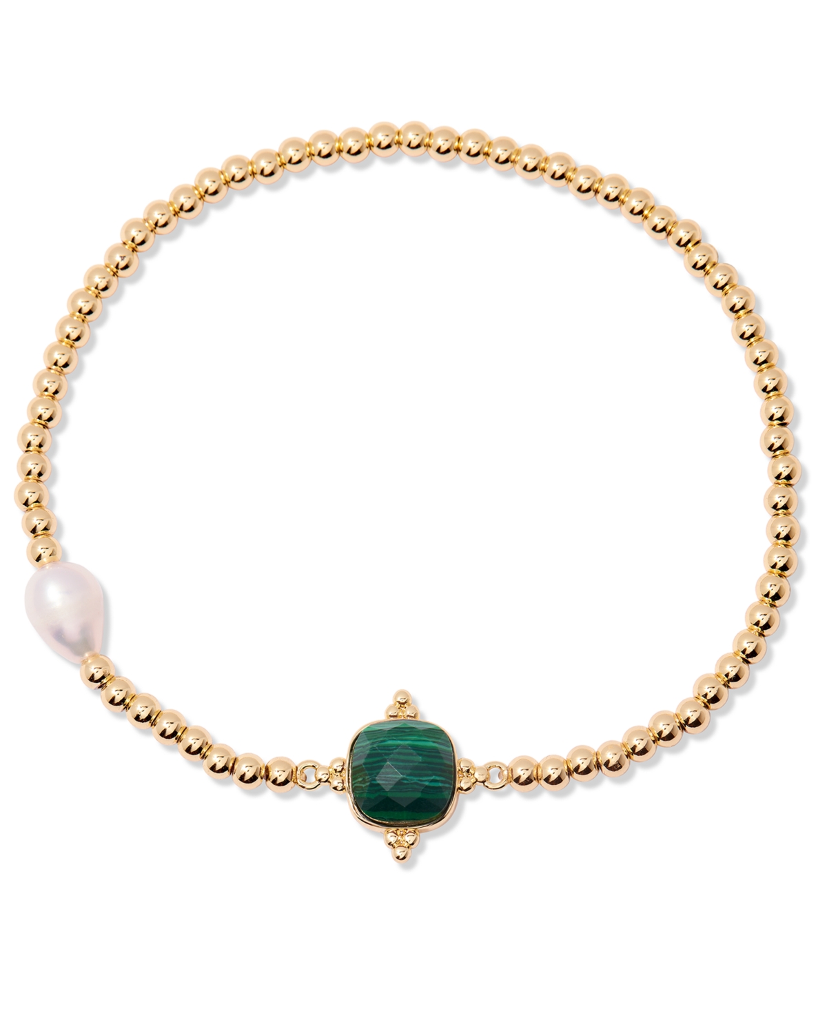 Click here for brook & york Dakota Birthstone Bracelet - Green prices