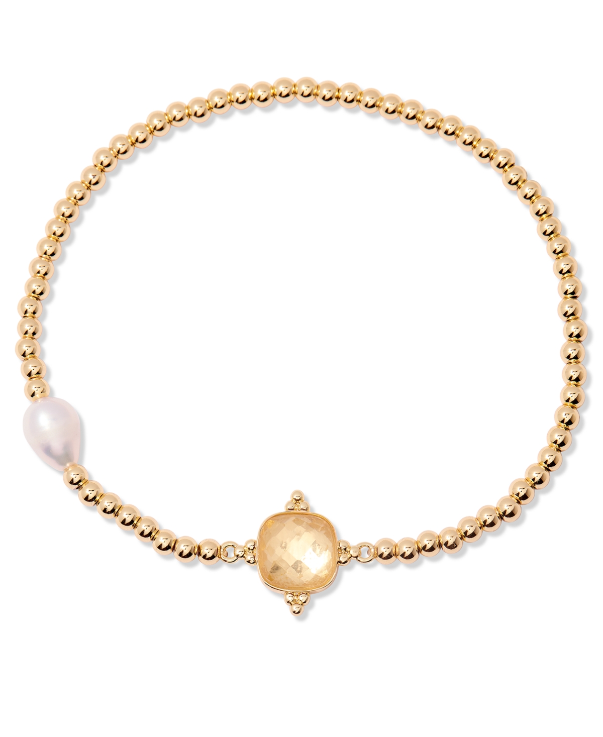Click here for brook & york Dakota Birthstone Bracelet - Gold prices