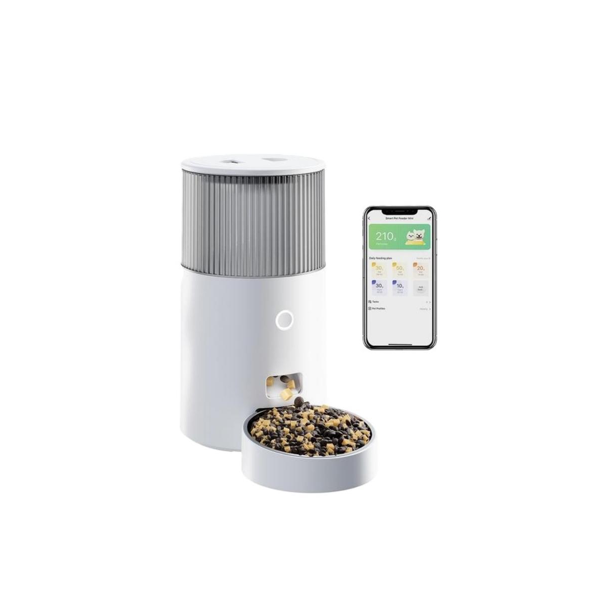 Click here for PetMarvel Automatic Mini Smart Cat Feeder - White prices