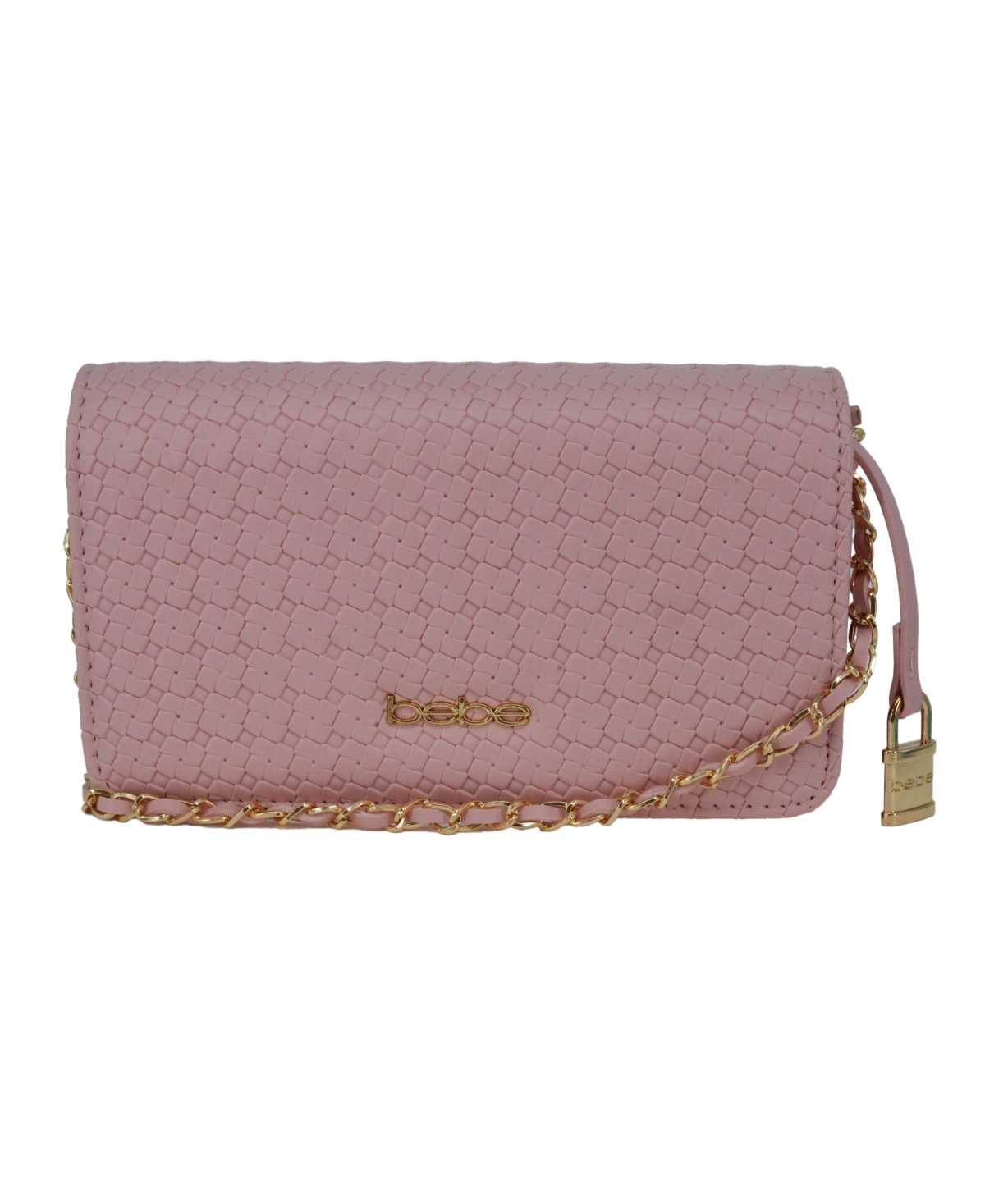 Click here for Bebe Womens Otto Small Crossbody Bag - Blush prices
