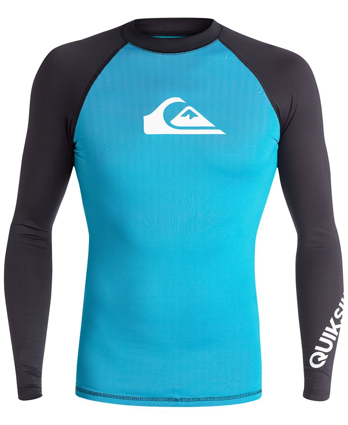 Quiksilver Men's All Time Long-Sleeve Rash Guard - Macy's