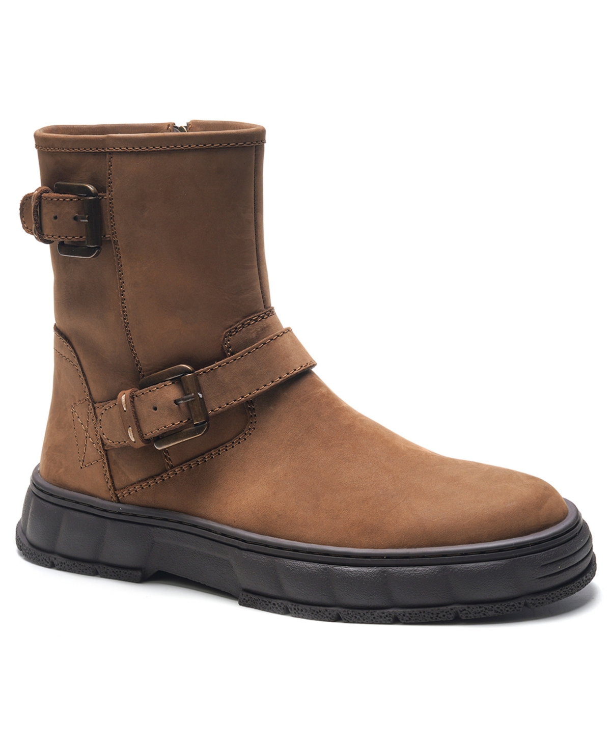 Click here for Anthony Veer Mens Ranger Biker Boots - Dark Brown prices