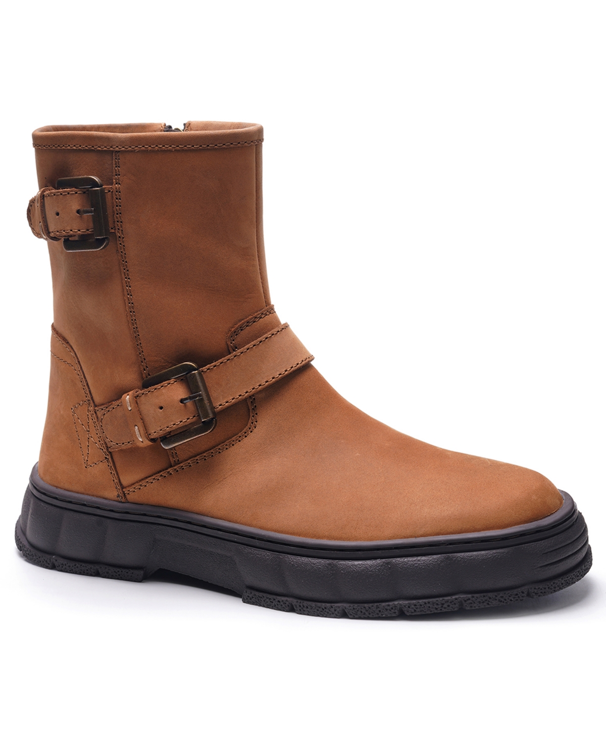 Click here for Anthony Veer Mens Ranger Biker Boots - Wheat Brown prices
