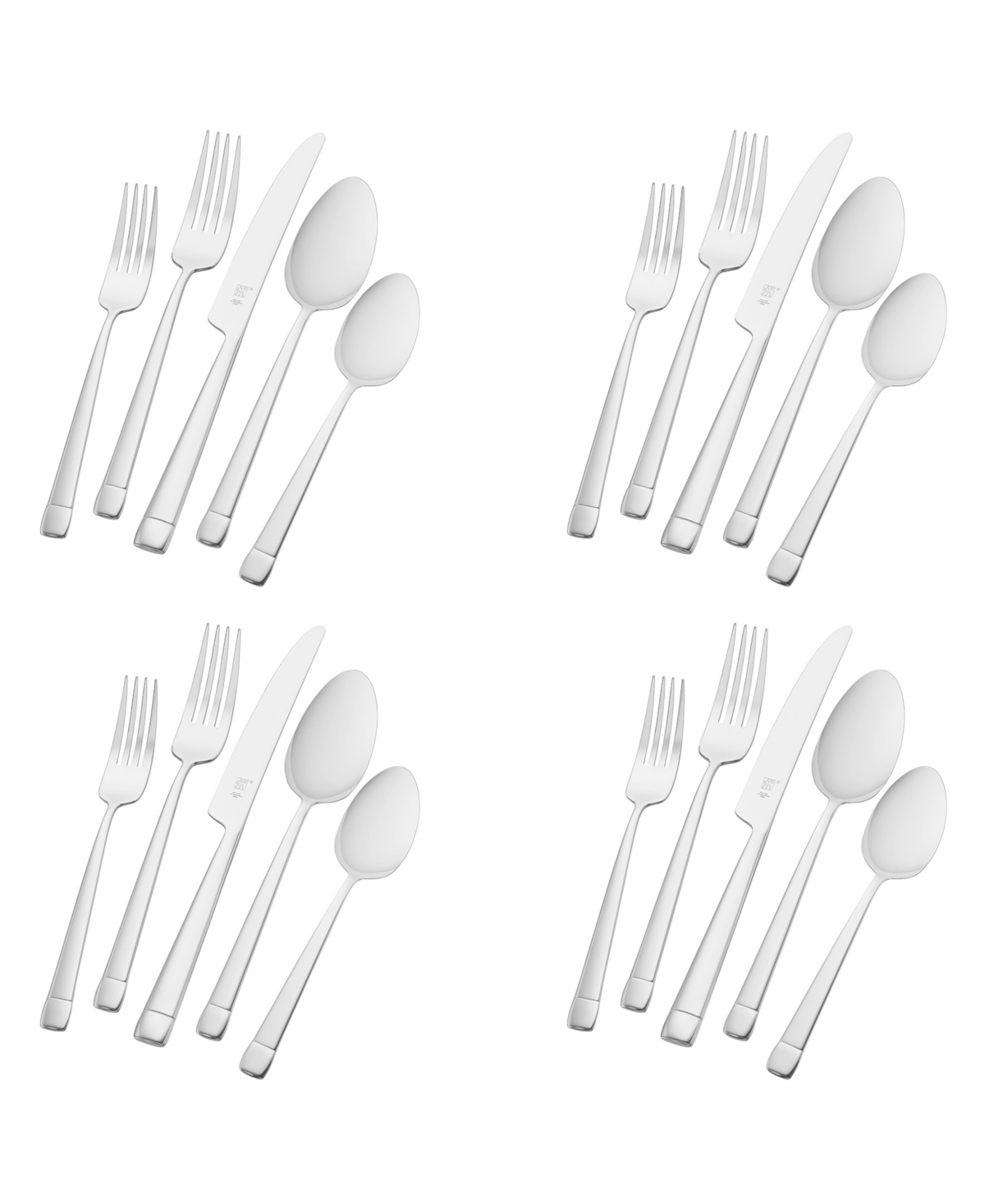 Click here for Zwilling Bellamar Flatware Set  20 Piece - Silver-... prices