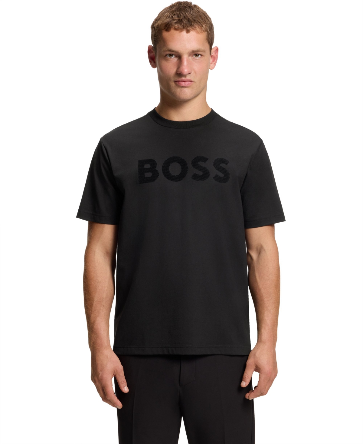Click here for Boss by Hugo Boss Mens Stretch Cotton Tonal Logo R... prices