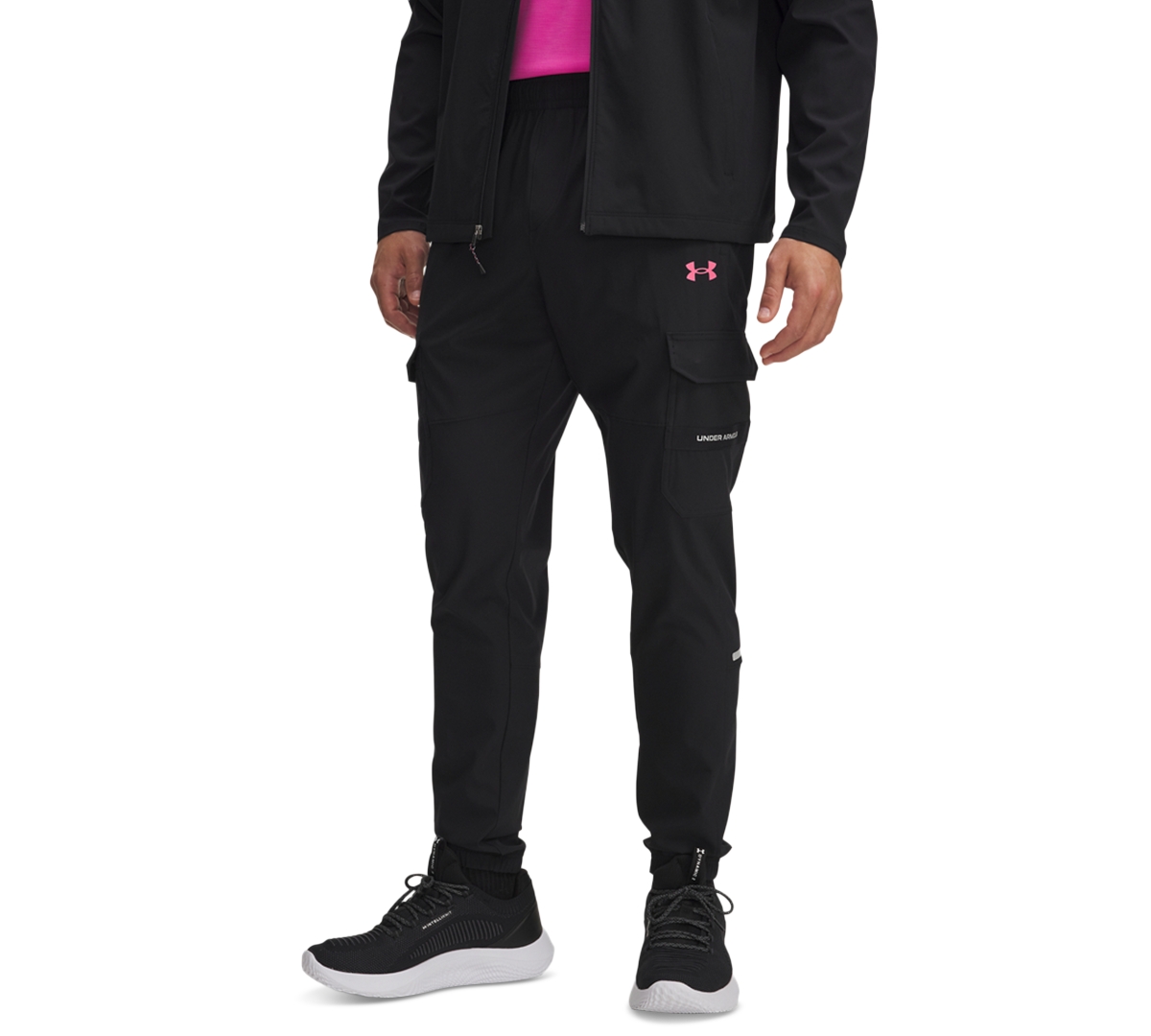 Click here for Under Armour Mens Pull-On Regular-Fit Pants - Blac... prices