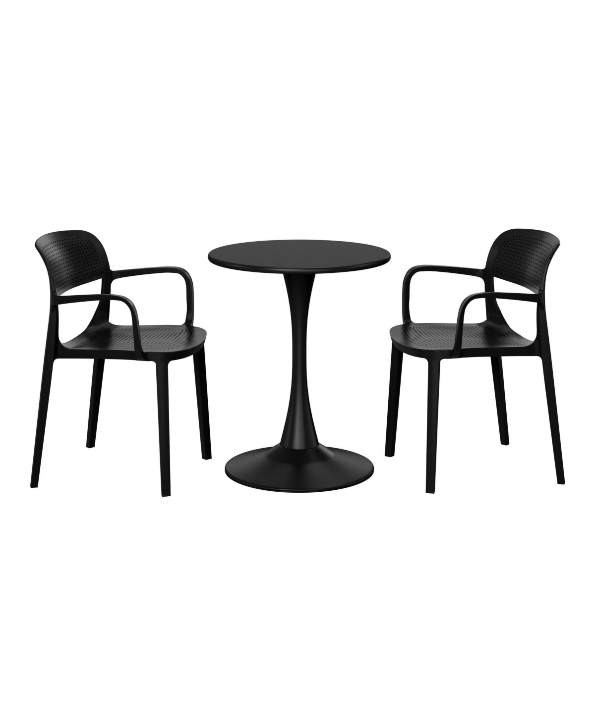 Click here for WestinTrends 3-Piece Round Metal Bistro Dining Tab... prices