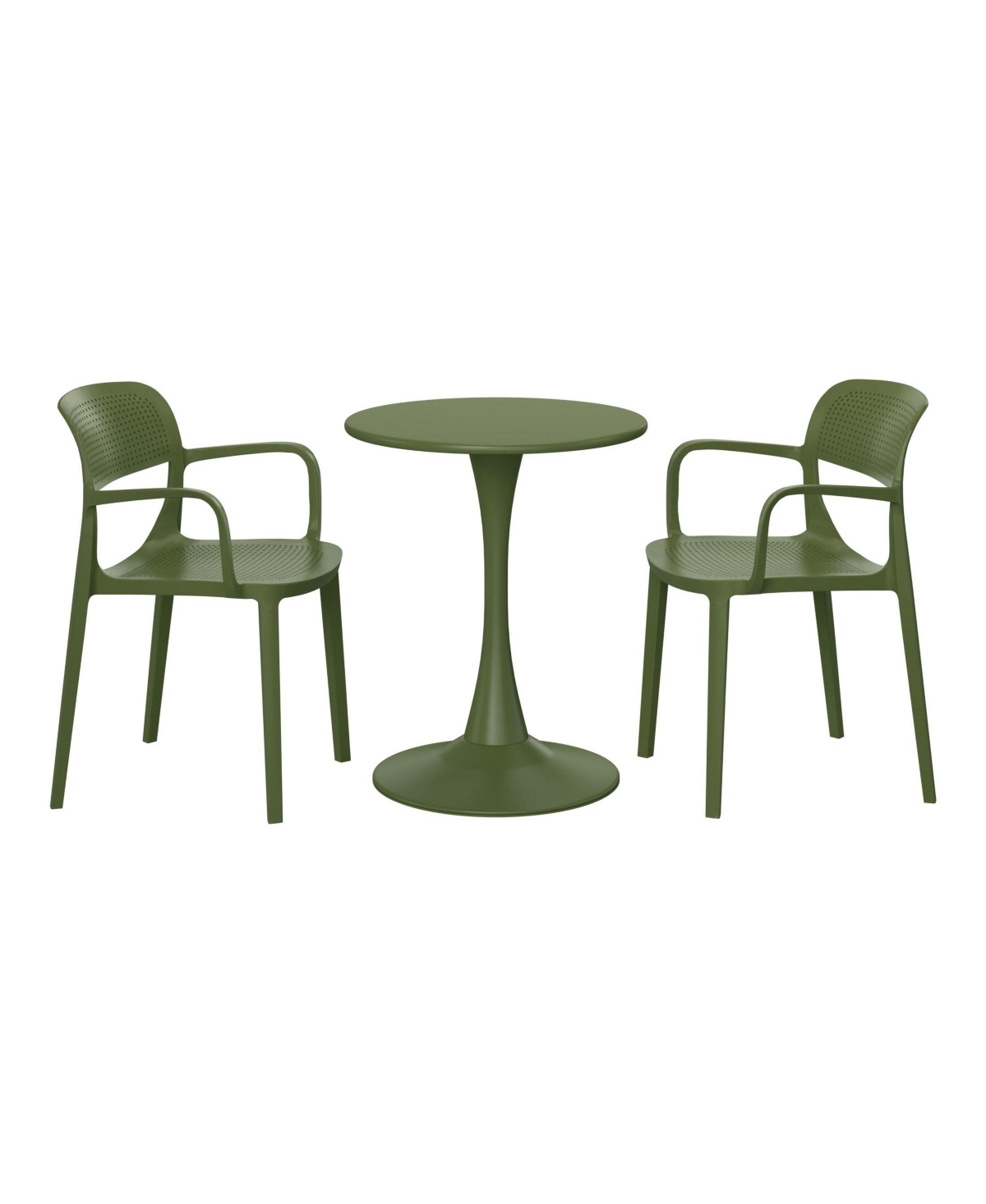 Click here for WestinTrends 3-Piece Round Metal Bistro Dining Tab... prices