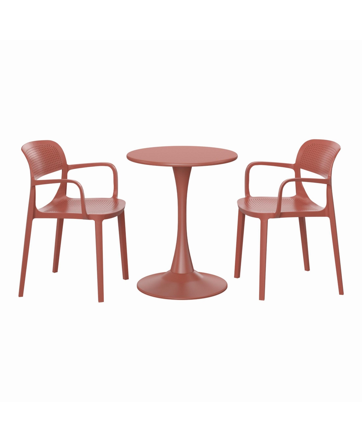 Click here for WestinTrends 3-Piece Round Metal Bistro Dining Tab... prices