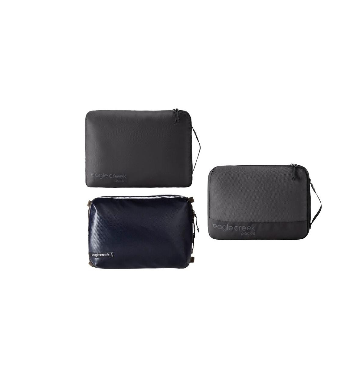 Click here for Eagle Creek Pack-It Cube Mixed Set M/M/M - Black prices