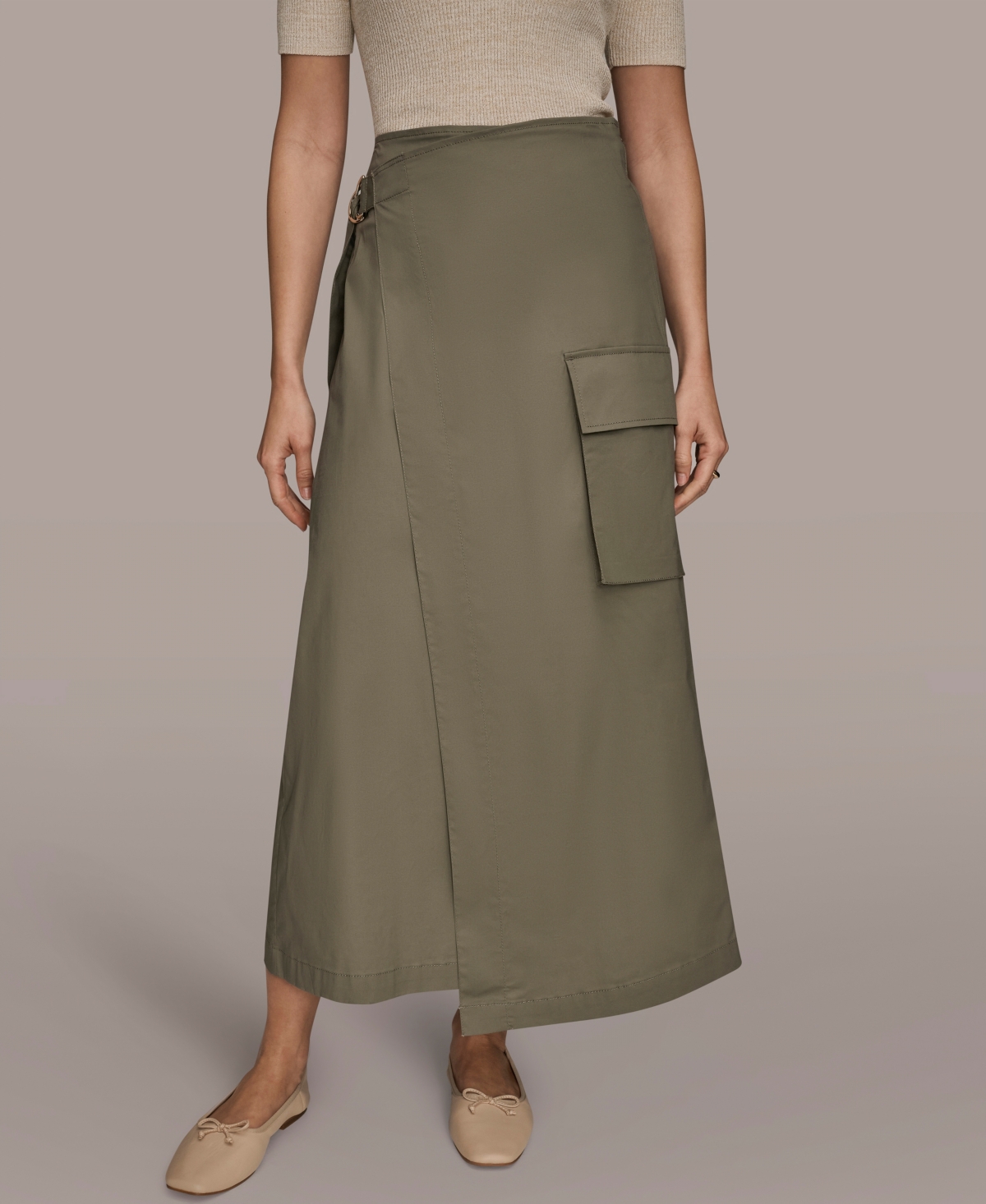 Click here for Donna Karan Weekend Womens Asymmetrical Wrap Skirt... prices