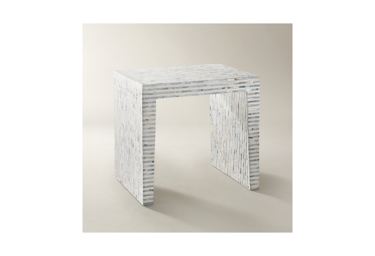Click here for Z Gallerie Stela End Table - Blue prices