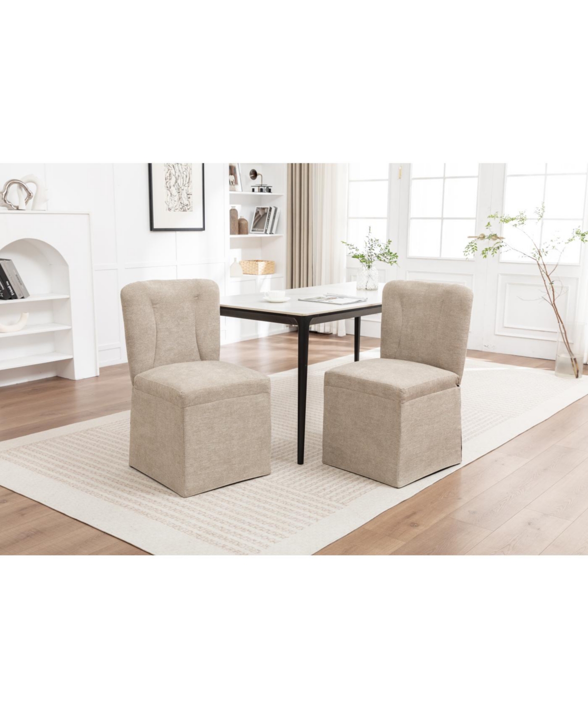Click here for Streamdale Furniture Streamdale Linen Dining Chair... prices