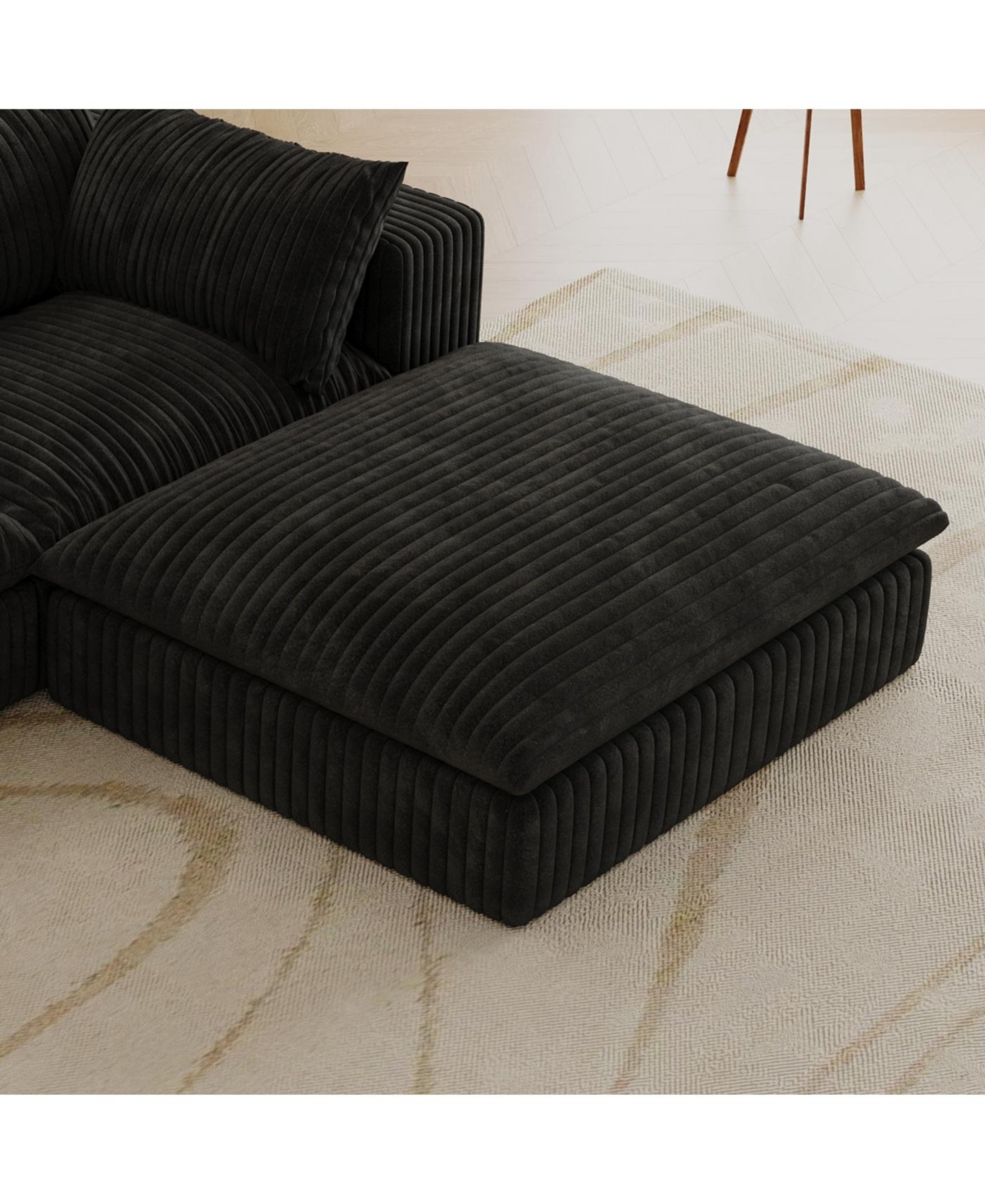 Click here for Streamdale Cloud Sofa  Corduroy  Deep Seat  Double... prices