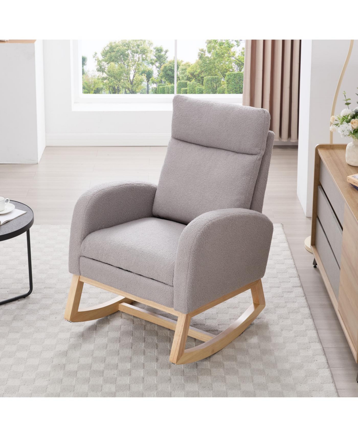 Click here for Streamdale Furniture Teddy Fabric Leisure Rocking... prices