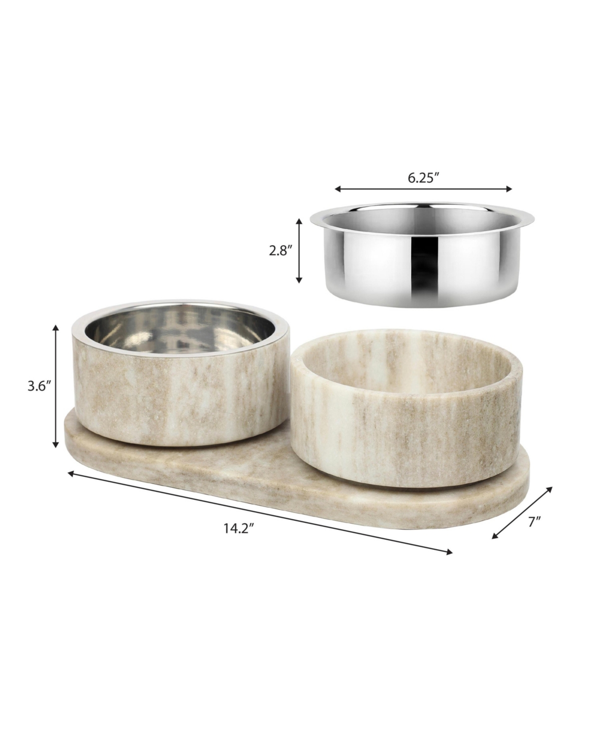 Click here for The Licker Store Marbre Small/Medium Modern Weight... prices